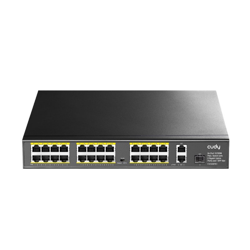 Cudy 24-Port Unmanaged POE Switch - Rack Mount - MimiHub